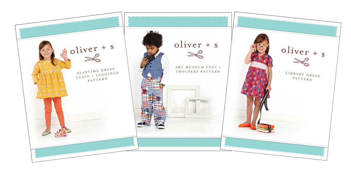 Our New Pattern Packaging | Blog | Oliver + S