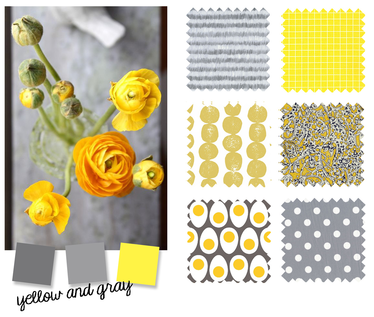 Color Palette: Yellow and Gray | Blog | Oliver + S