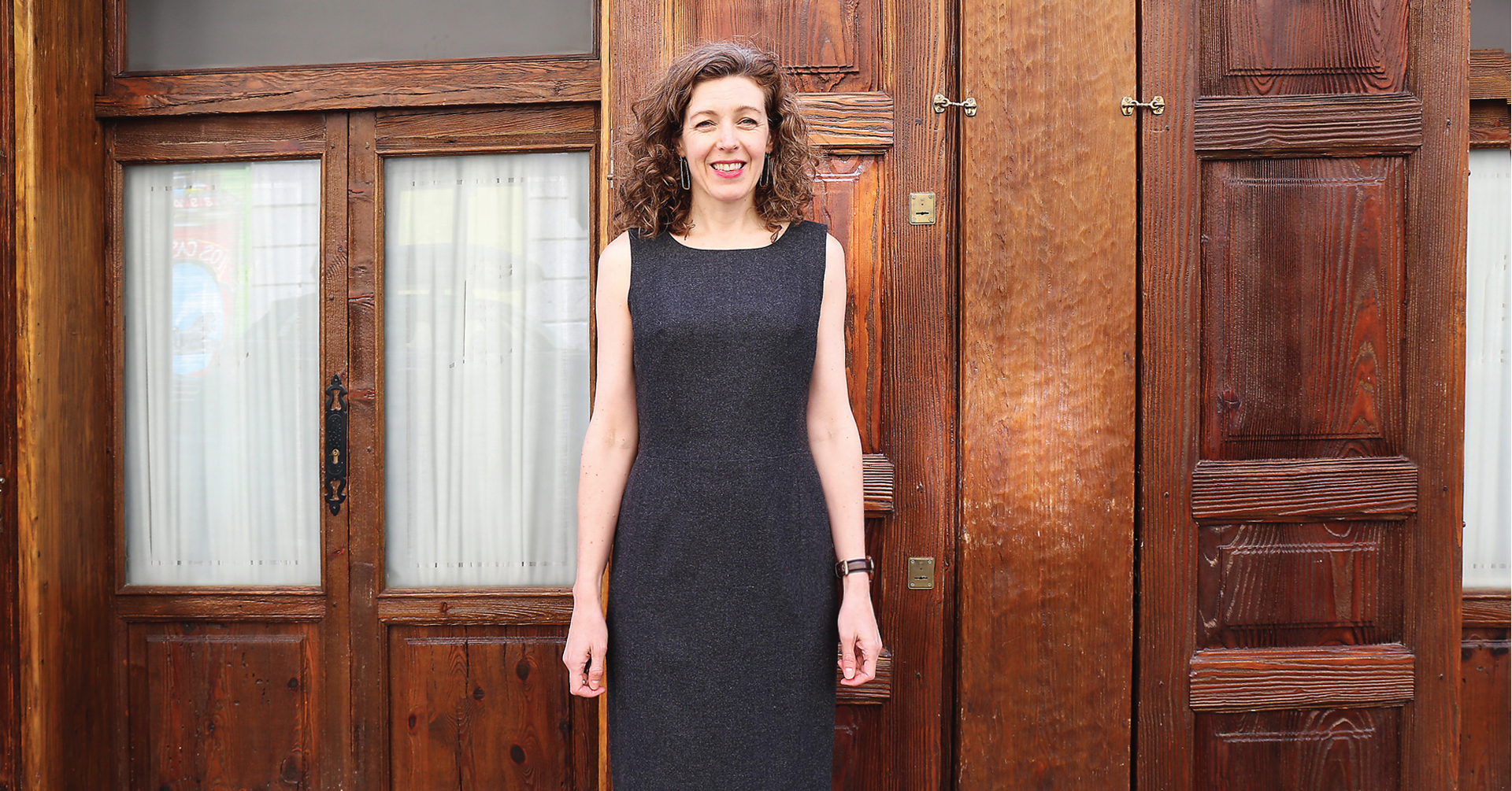 Liesl’s Wool Flannel Rush Hour Dress | Blog | Oliver + S