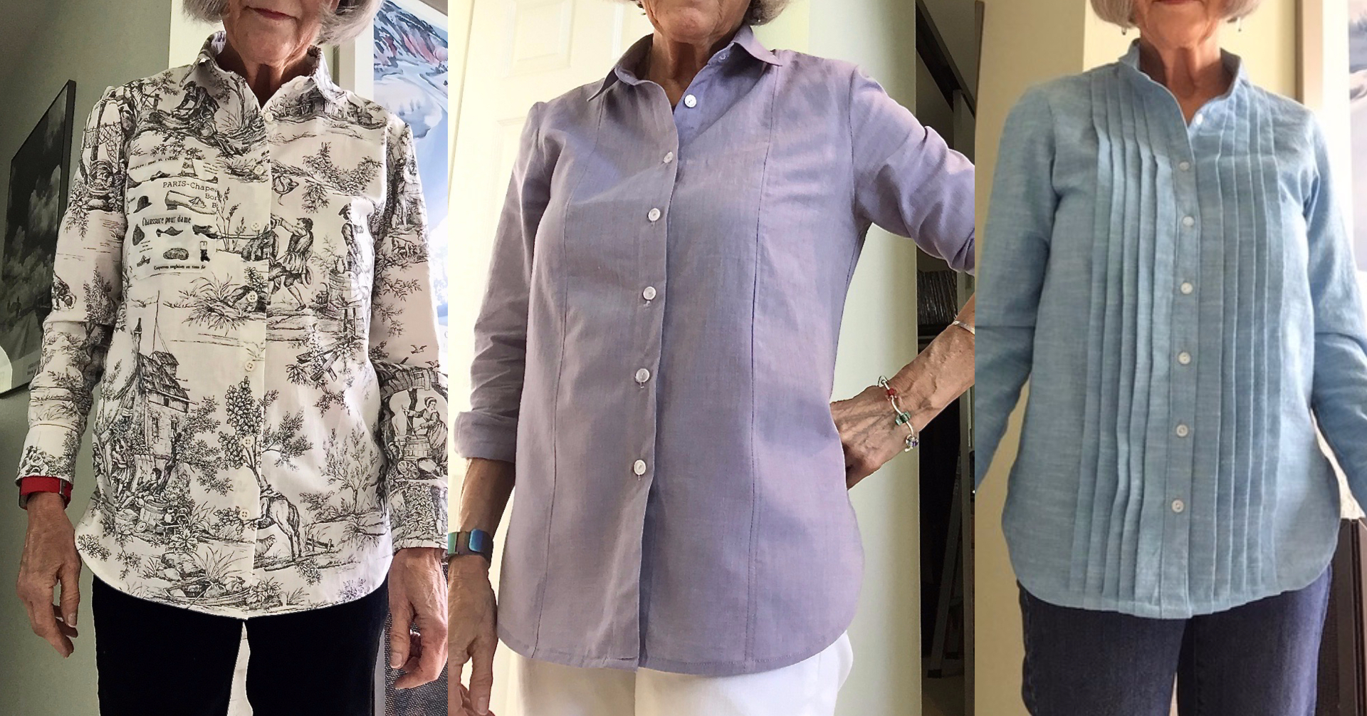 My Favorite Liesl + Co. Patterns: Recital Shirt and Classic Shirt ...