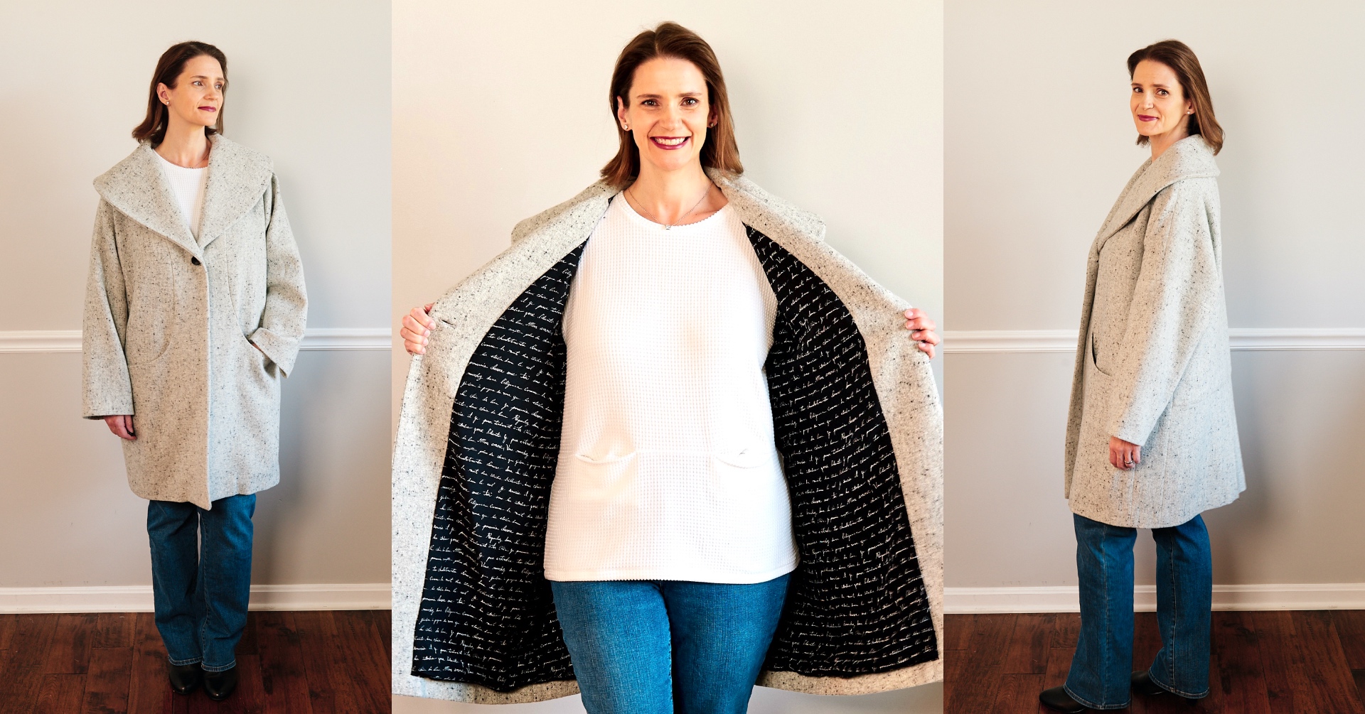 Sew + Tell: Lyndsey’s B6423 Coat | Blog | Oliver + S
