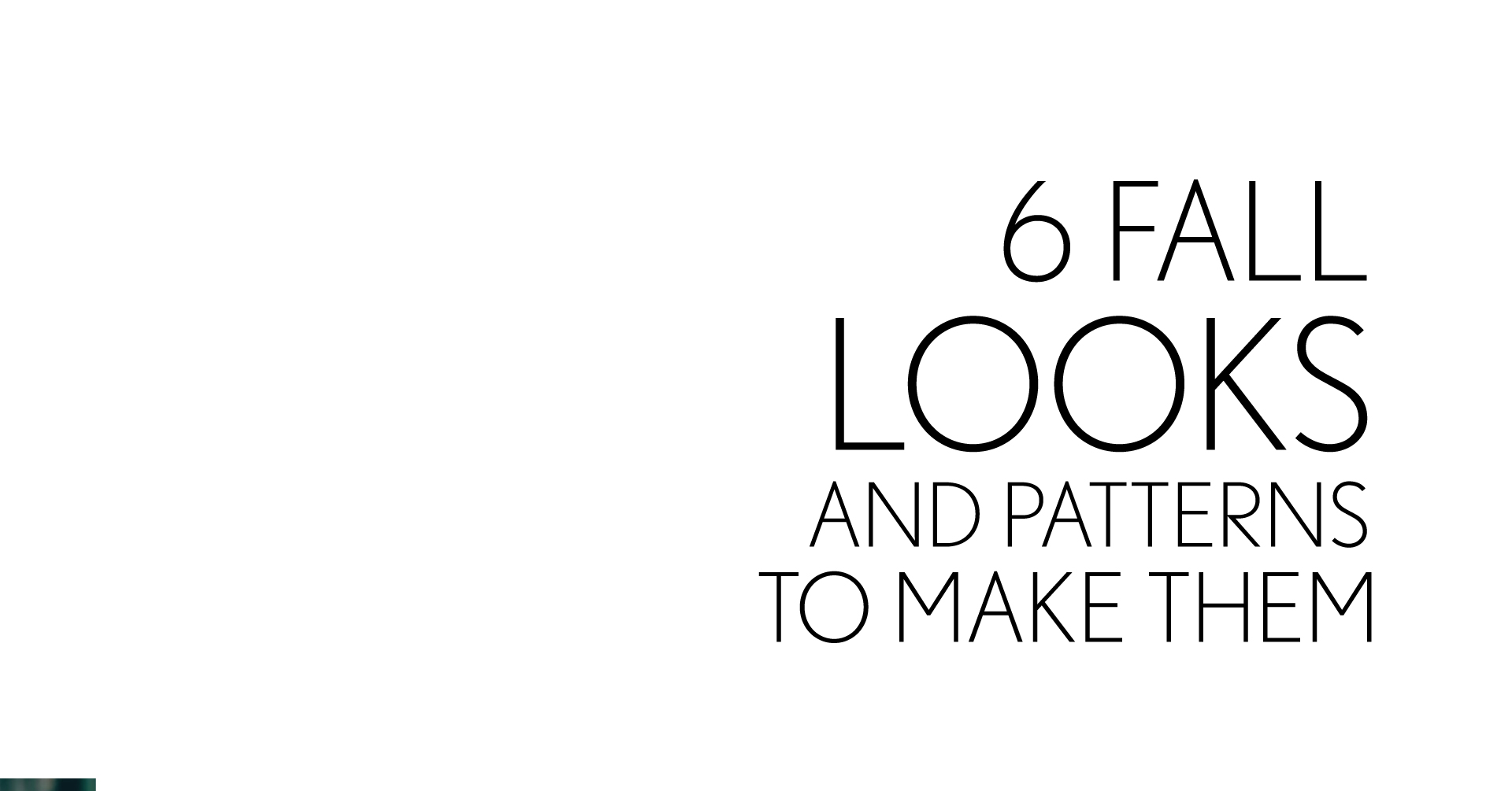 6 Fall Looks and the Patterns to Make Them | Blog | Oliver + S